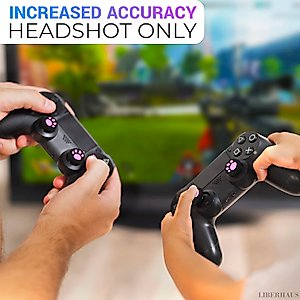 4Pcs Cat Paw Pink Ps4 Thumbstick Grips - Switch Thumb Grips Ps3 Controller Grips Switch Joystick Caps Ps4 Thumb Grips Xbox Joystick Grips - Xbox 360 Thumb Grips Ps4 Controller Joystick Grips
