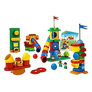 LEGO Tubes Experiment DUPLO Set 9076, Fun STEM Educational Toy, STEAM Learning for Girls and Boys Ages 1.5 and up (142 Pieces)