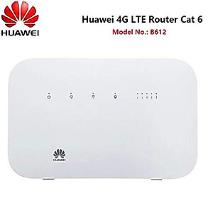 Huawei B612s-51d Home Router GSM Unlocked 4G LTE CPE 300 Mbps Mobile Wi-Fi + 4 RJ45 (4G LTE in USA Latin & Caribbean Bands) Up to 32 Users