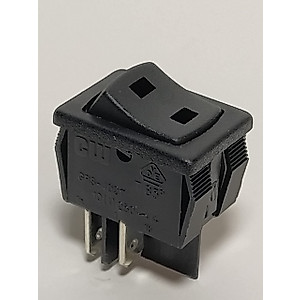 Replacement On Off Switch for Shop Vac with Oversized ON/Off Push Button