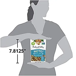 Orchard Valley Harvest Keto Crunchy Trail Mix, 5.5 Ounces (Pack of 6), Pepitas, Almonds, Peanuts, Walnuts, and Pecans, Low Carbs, Non-GMO, No Artificial Ingredients