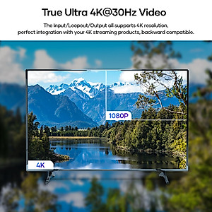 Wireless HDMI Transmitter and Receiver 4K Decode 1080P Output, 490FT/150M Plug&Play Extender, 2.4/5GHz Video Transmission System for Streaming Video/Audio/File from PC/Laptop/STB to Monitor/TV