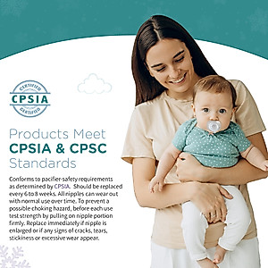 Nippii Freezable Orthodontic Pacifier for Teething - Orthodontic Design Teething Pacifier for Baby Teething Relief - Medical Grade Silicone Pacifier