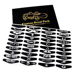 Light Bar Sticker Decal LED Cover Lightbar Decals Film Replacement for Sony PS4 PS4 Slim PS4 Pro Controller