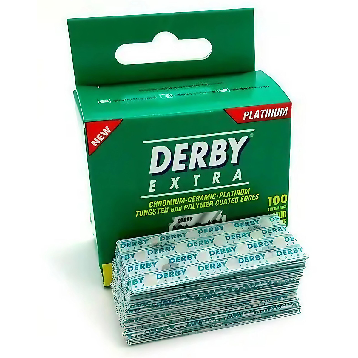 Double Edge Safety Razor Blades - Pack of 100 Blades