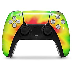 WraptorSkinz Skin Wrap compatible with Sony PS5 DualSense Controller Tie Dye (CONTROLLER NOT INCLUDED)