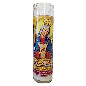 Our Lady of Altagracia (Nuestra Senora de a Altagracia) Devotional Candle