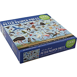 PETER PAUPER PRESS All The Birds 1000 Piece Jigsaw Puzzle