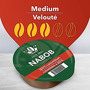 Tassimo Nabob 100% Colombian Coffee 14 T Discs (110g / 3.8oz)