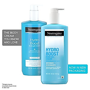 Neutrogena Hydro Boost Fragrance-free Hydrating Body Gel Cream, 16 Ounce