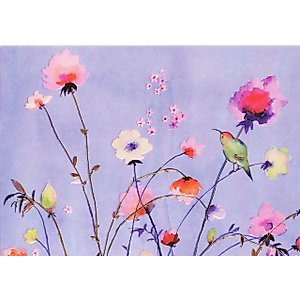 Lavender Wildflowers Note Cards (Stationery, Boxed Cards)