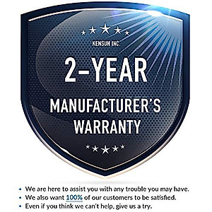 Kensun AC/DC Power Supply Portable Air Compressor Pump with Analog Display to 100 PSI for Home (110V) and Car (12V), Tire Inflator with Adaptors for Cars, Trucks, Bicycles, Balls