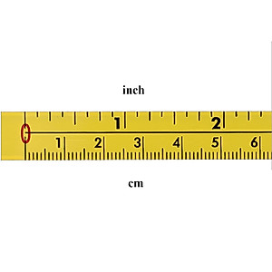 heyous Metal Measuring Tape Self-Adhesive T-Track Scale Woodworking Measuring Tools 3 Meter Long 13mm Wide (Left-Right Reading)