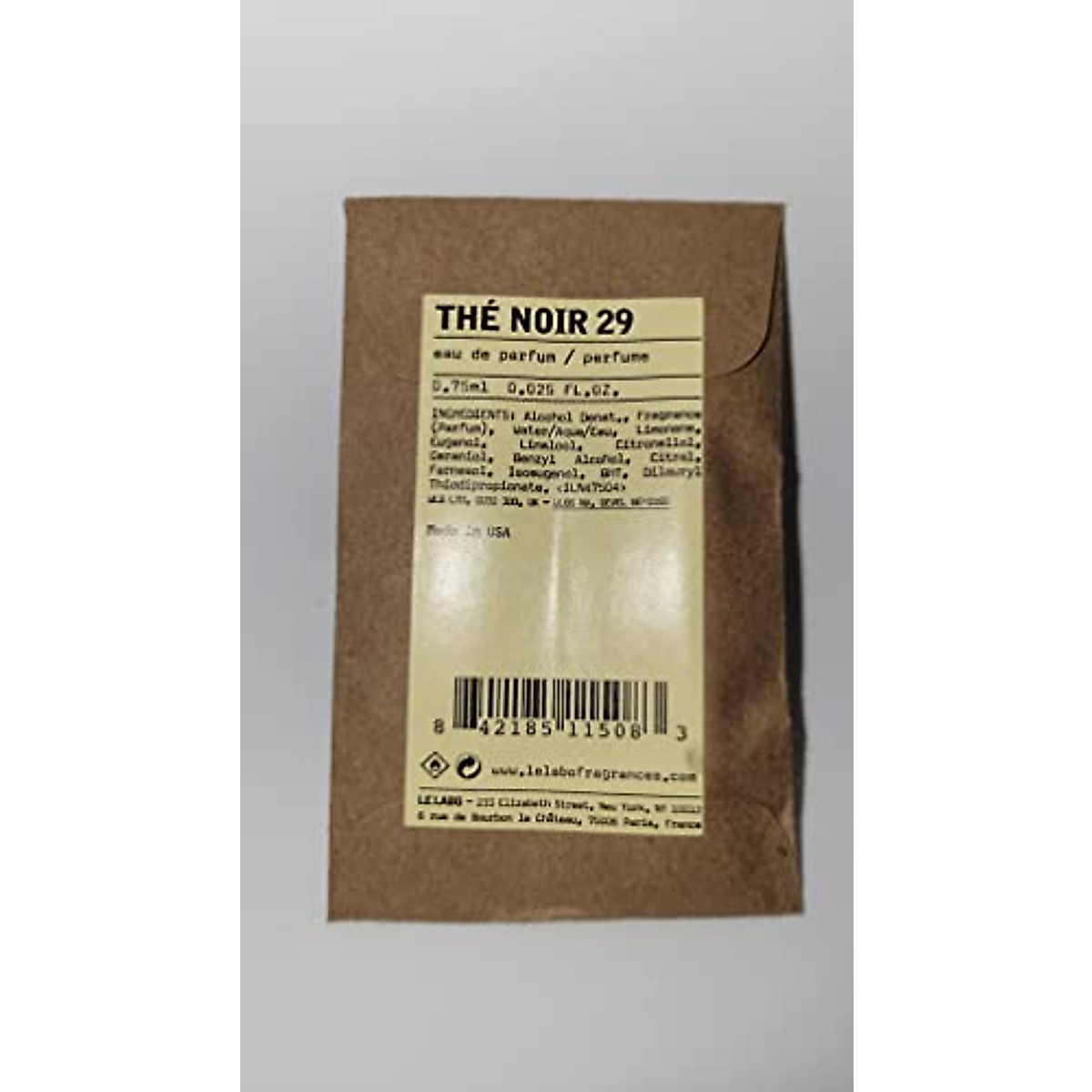 Le Labo The Noir 29 Eau de Parfum 0.025 oz Sample Size