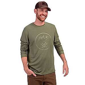 Vortex Optics Three Peaks Performance Grid Shirts (Deep Lichen, Medium)