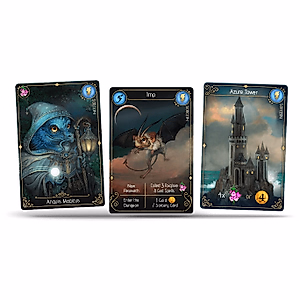 Forbidden Games | Lizard Wizard – Fantasy Strategy Game of Spellcasting, Potions, and Mystical Creatures, Ages 10+, 2-6 Players, Family Game Night Essential