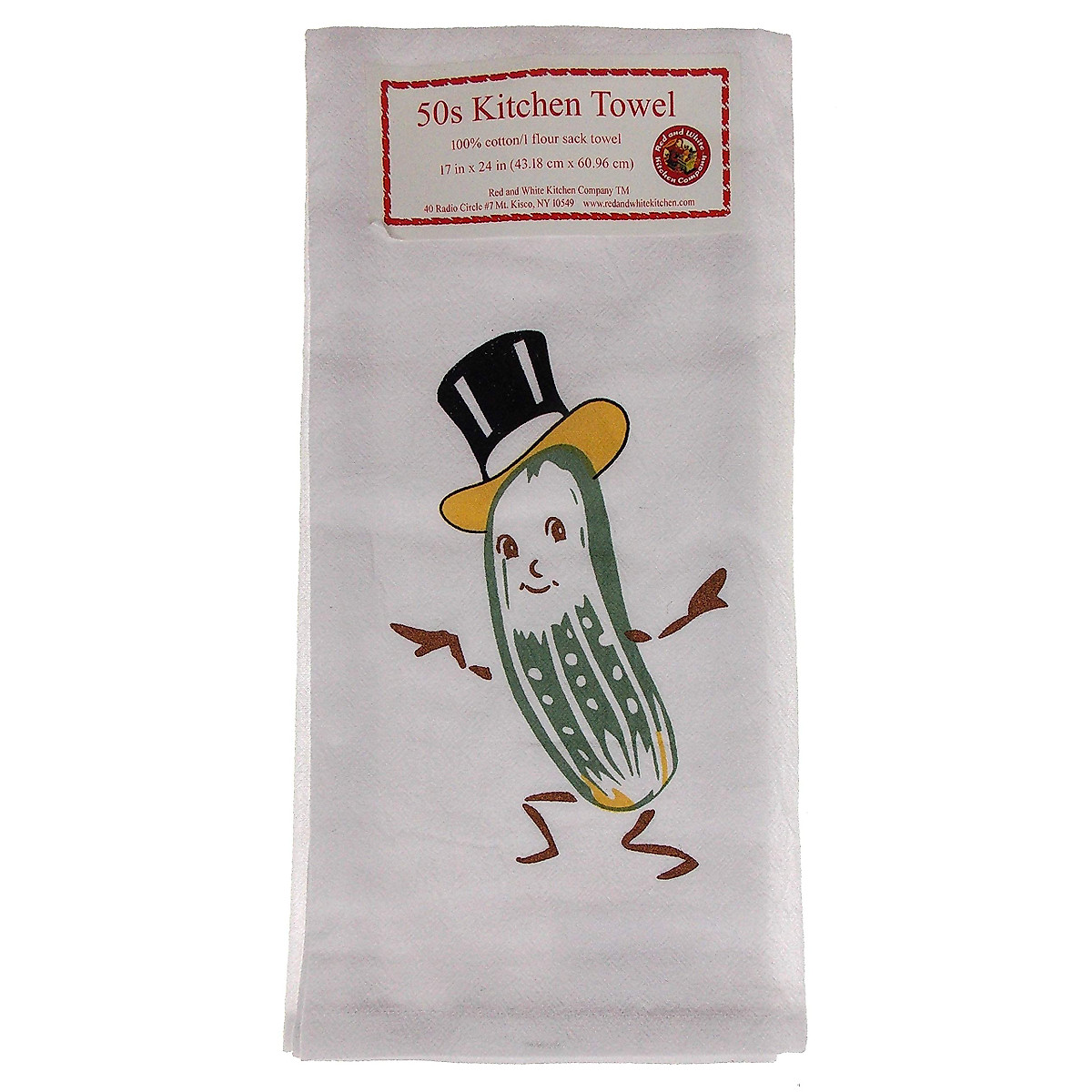 Yodeling Pickle Bundled with a Mr Pickle Kitchen Towel