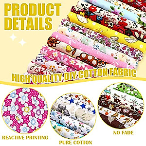 150 Pcs 4 x 4 (10 x 10 cm) Craft Fabric Bundle Squares Various Patterns DIY Sewing Quarters Bundle Precut Quilting Cotton Fabric Bundles Craft and Hobby Fabric for Patchwork Scrapbooking DIY Crafts