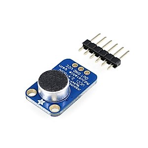 Adafruit 1063 Electret Microphone Amplifier - MAX4466 with Adjustable Gain