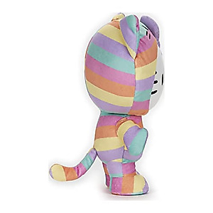 GUND Sanrio Hello Kitty Rainbow Outfit Plush, Premium Stuffed Animal for Ages 1 and Up, 9.5”, Rainbow