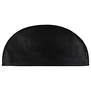 HANGERWORLD 20 Pack Gusseted Shoulder Dust Covers Garment Protector Bags for Closet Storage (20 Pack, Black)