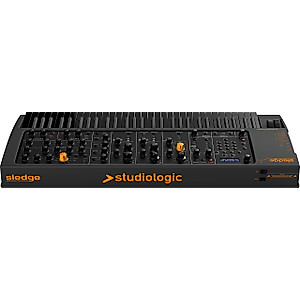 Studiologic Sledge 2 Black Edition Synthesizer with 61-Key Semi-Weighted Keyboard