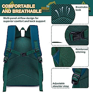 LOIDOU Toddler Backpack Boys 15 Inch Kids Preschool Kindergarten School Backpack Book Bag for Daycare Nursery Travel with Chest Strap，Fits 3 to 8 years old