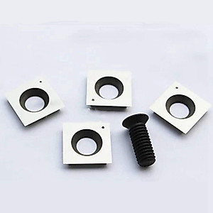 RTing M6 x 15mm Flat Torx Head Machine Screw Fastener,Alloy Steel Torx Screws for Replaces Carbide Insert,Pack of 10