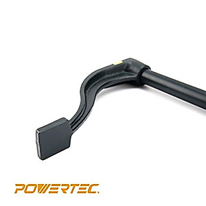 POWERTEC 71096-P2 16-1/2 inch Workbench Holdfast Woodworking Bench Dog Hole Clamps, Hold Down Clamps for 15/16" bench dog hole, 2 pack