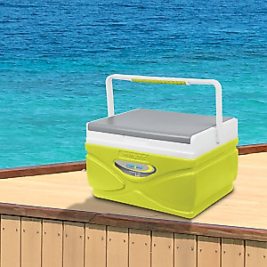 Pinnacle 4.5-11 liter Insulated Cooler Lunch Box set Portable Camping/Picnic Hard Cooler –Coolbox Keeps Cool for 48 hrs. with Ice Retention–Heavy Duty Cooler for Beach, Grill, Tailgating, small -med