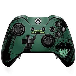 Skinit Decal Gaming Skin Compatible with Xbox One Elite Controller - Officially Licensed Funimation Deku Design