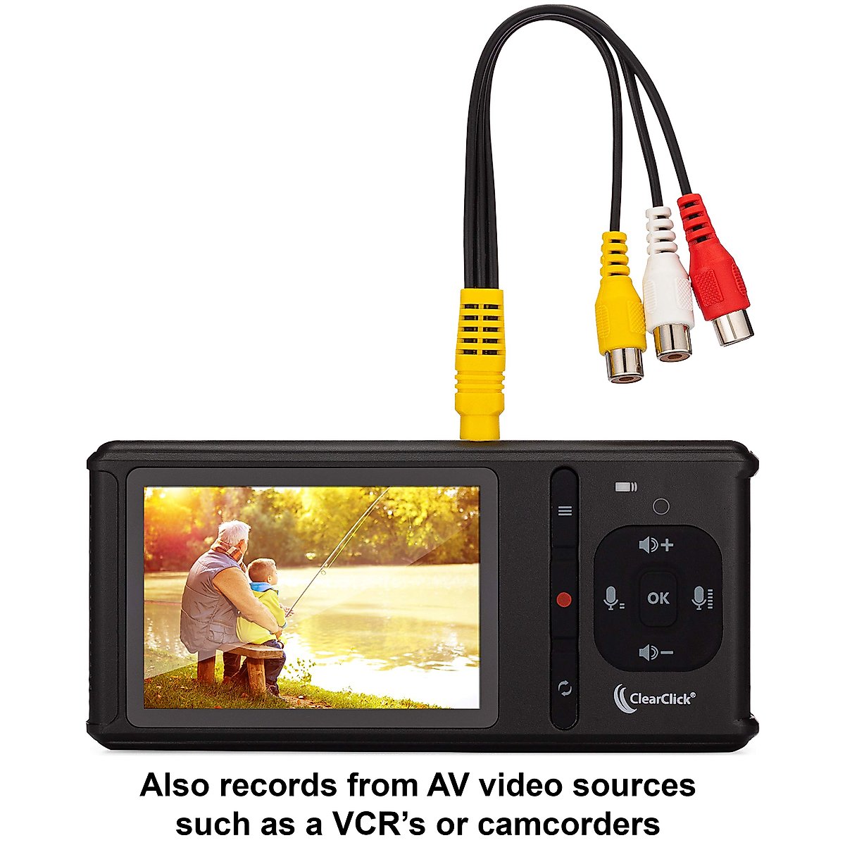 ClearClick HD Video Capture Box Ultimate (4K Edition) - Record and Stream Video from HDMI (Up to 4K30) and AV Video Sources, No Computer Required (Updated)