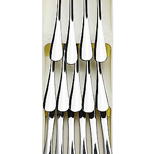 Kitchen drawer knife and fork storage box tray cutlery soup spoon knife and fork partition organizer, Gray