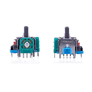 RGEEK 4Pack 3D Analog Stick Joystick Replacement for Playstion 4 PS4 Controller
