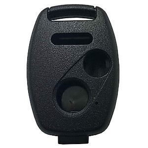 Horande No Cutting Replacement Key Fob Cover Case fit for Honda Pilot Civic 2008-2013 CR-V Accord Fit Odyssey Ridgeline CR-Z Keyless Entry Key Fob Shell
