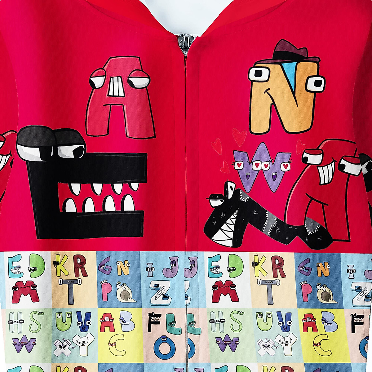 ANAVAE Boys Alphabet Pants Sets Kids Letters Long Sleeve Tee Shirt 2PCS Cartoon Horror Game Clothing Set Playwear