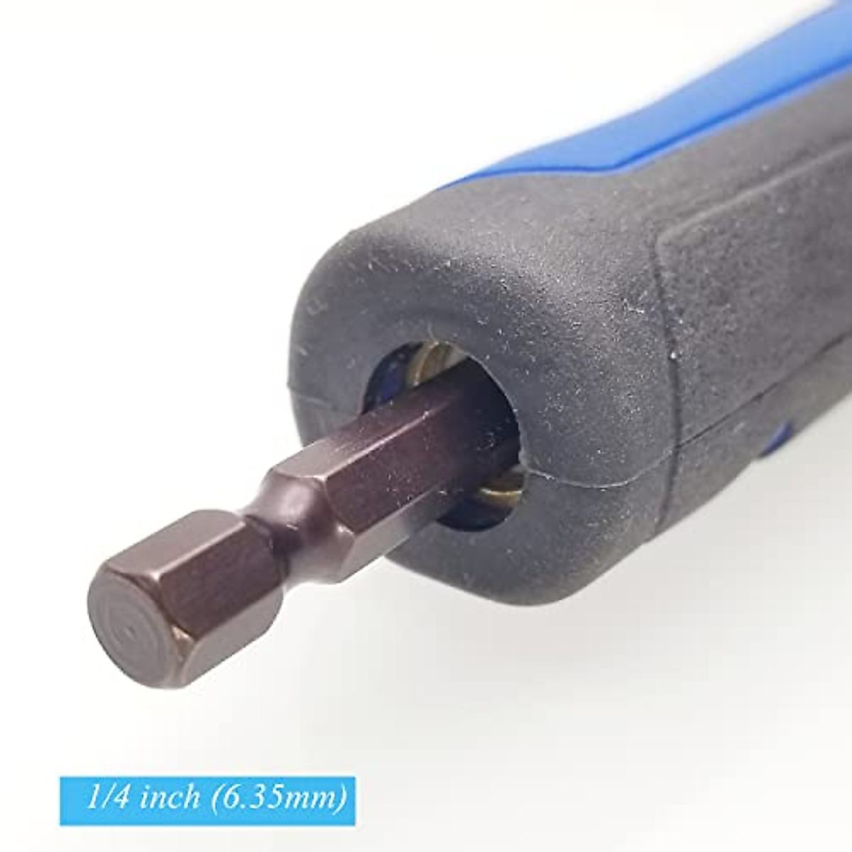 Qjin Right Angle Drill Adapter 1/4 Inch 90 Degree Angle Drill Attachment