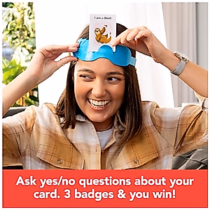 Hedbanz Picture Guessing Board Game 2020 Edition Family Games | Games for Family Game Night | Kids Games | Card Games, for Families and Kids Ages 8+