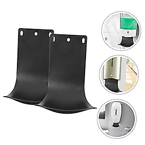 Alipis 2pcs Soap Dispenser Tray Laundry Fabric Hand Soap Dispenser Drip Tray Foam Dispenser Catch Tray Hand Dispenser Bracket Trays Clothes Serving Filter Abs Dripping Water