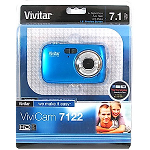Vivitar 7122BL 7.1mp camera + 1.8" tft panel(Colors May Vary)
