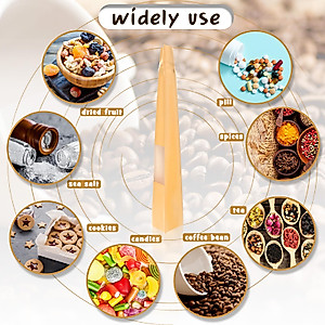 Ctosree 300 Pcs Kraft Pouch with Window Bulk Kraft Stand up Zipper Pouch 5 x 8 Inch Stand up Kraft Bags Kraft Zipper Pouch for Food Storage Reusable Heat Sealable Bag for Small Business Packaging Home