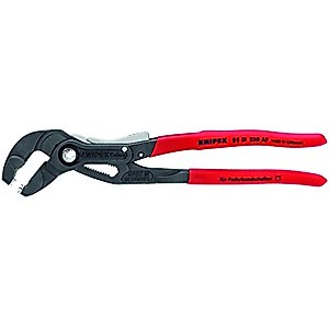 KNIPEX Tools - Spring Hose Clamp Pliers With Lock (8551250AFSBA)