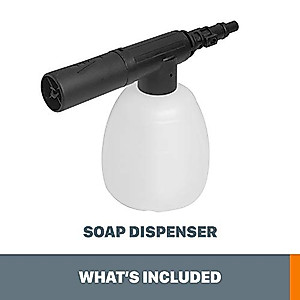WORX WA4036 13.5 oz Soap Dispenser Attachment Bottle for Hydroshot Portable Power Cleaners