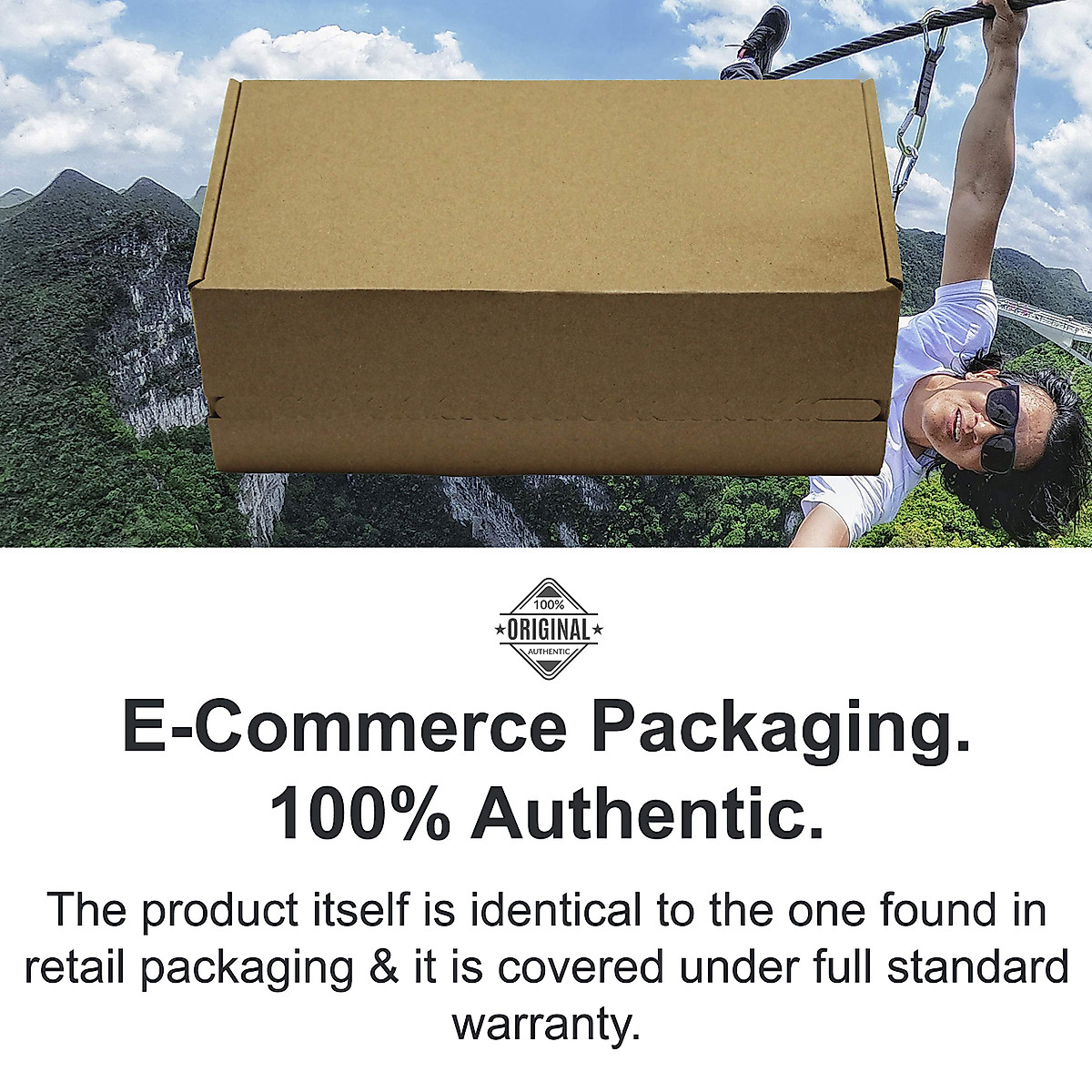 GoPro HERO7 Black + Extra Battery + Super Suit Dive Housing Case - E-Commerce Packaging - Waterproof Digital Action Camera with Touch Screen 4K HD Video 12MP Photos Live Streaming Stabilization