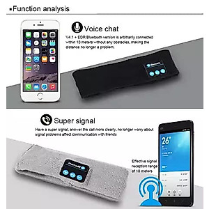 Headband Headset Sleep/Sport Bluetooth Headphones