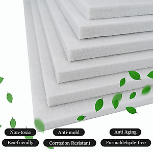 BXI Sound Absorber - 16 X 12 X 3/8 Inches 6 Pack High Density Acoustic Absorption Panel, Sound Absorbing Panels Reduce Echo Reverb, Tackable Acoustic Panels for Wall and Ceiling Acoustic Treatment