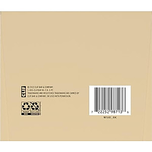 Clif Bar - White Chocolate Macadamia Nut Flavor - Made with Organic Oats - 9g Protein - Non-GMO - Plant Based - Energy Bars - 2.4 oz. (18 Pack)