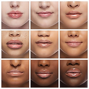 6-PACKS Kiss Broadway Clear Lip Gloss (#1 Mint,Coconut,Rosehip)