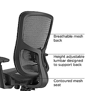 STAPLES 2260271 Kroy Mesh Task Chair Black