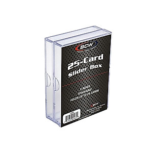 BCW 1-SB25 2 Piece Slider Box - 25 Count